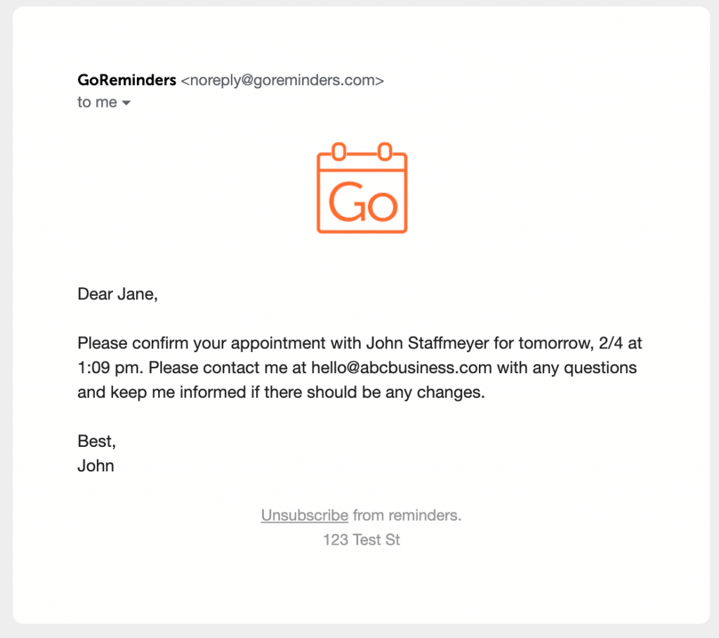 The Best Way to Confirm Appointments | GoReminders