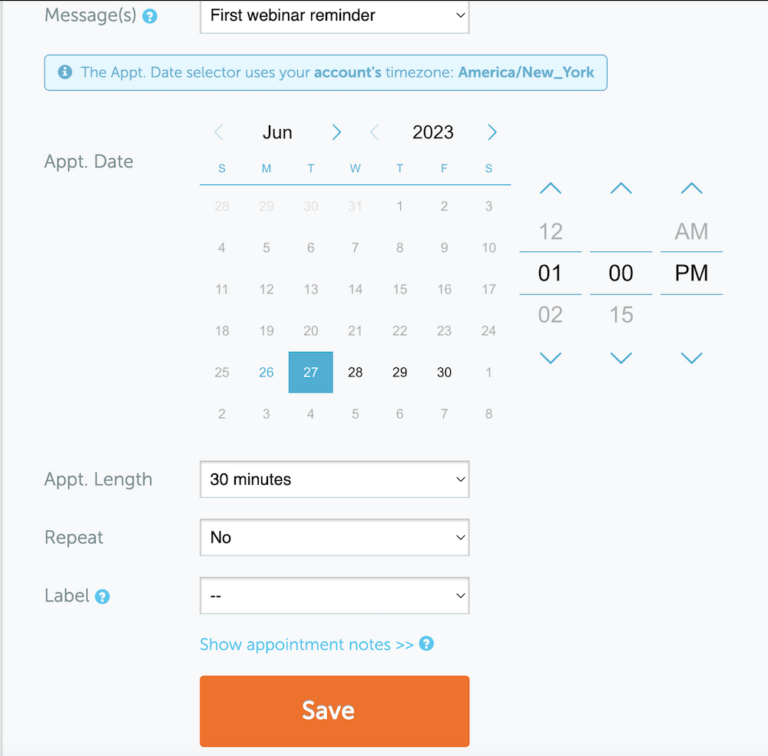 Auto text app for iPhone and Android | GoReminders